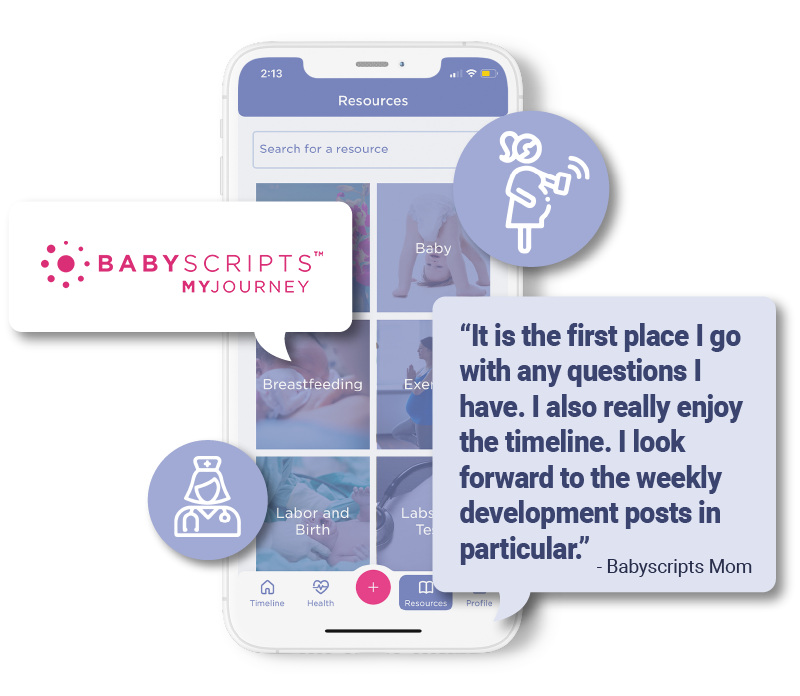 Babyscripts myJourney Pregnancy App