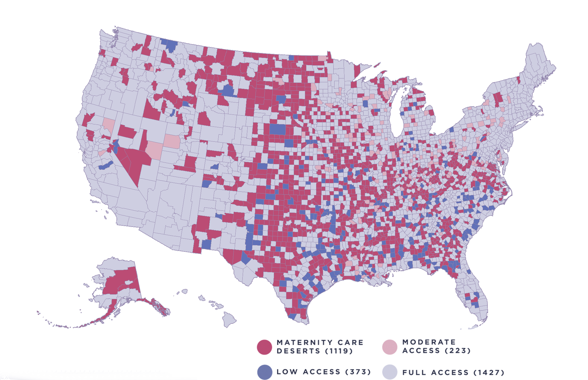 Maternity Care Deserts | Improve Rural Maternal Outcomes
